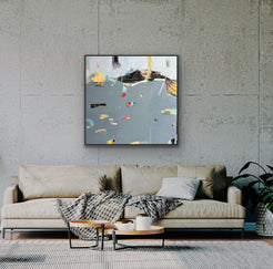 Drop A Line 48x48 – CM Fine Art